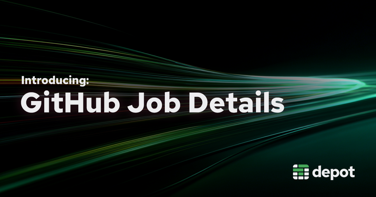 Introducing GitHub Job Details: Observability for your CI/CD pipeline