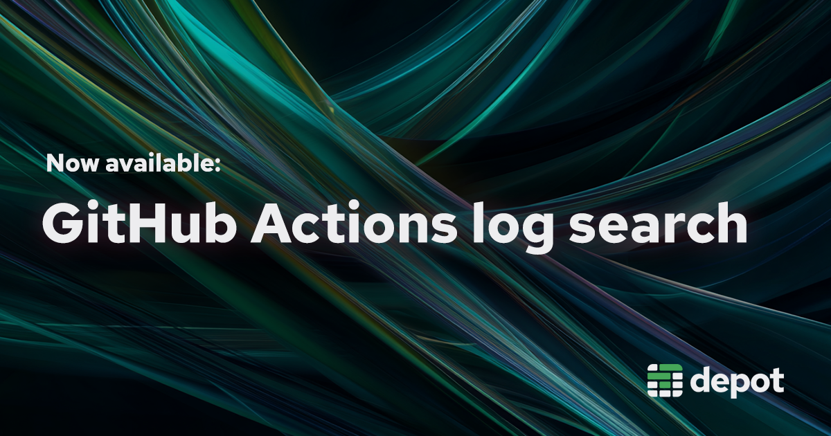 Now available: Github Actions log search