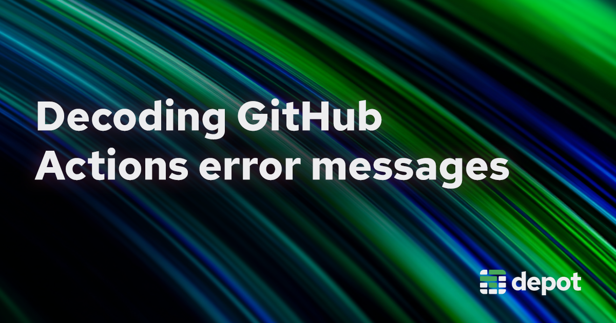 Troubleshooting GitHub Actions with self-hosted runners